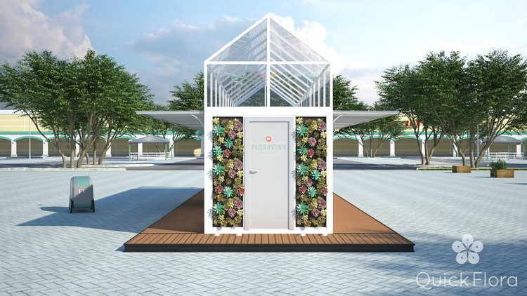 QuickFlora Introduces BloomHouse On-Demand Flower Lockers — AGRITECTURE