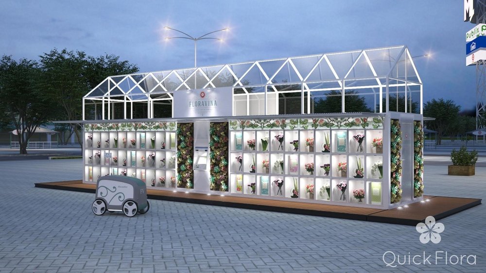 QuickFlora Introduces BloomHouse On-Demand Flower Lockers — AGRITECTURE