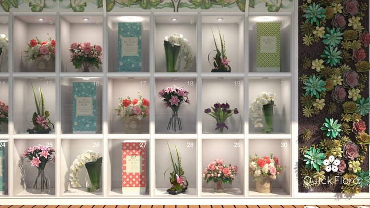 QuickFlora Introduces BloomHouse On-Demand Flower Lockers — AGRITECTURE
